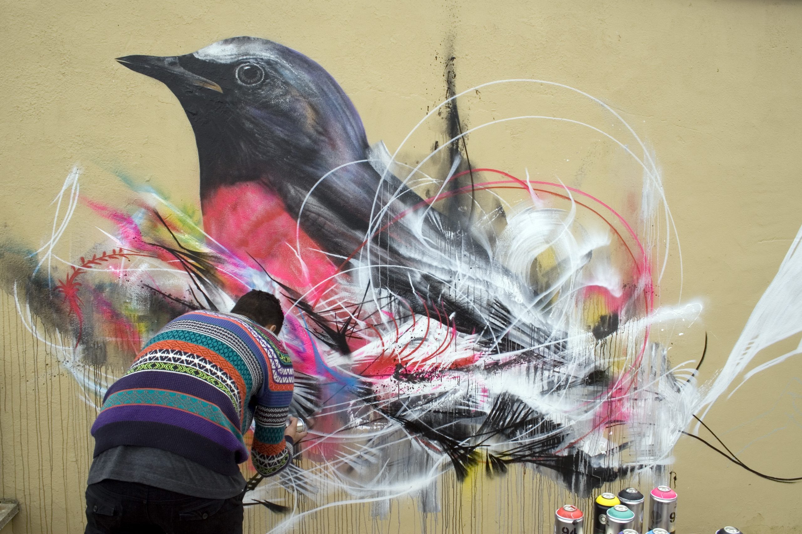 CULTURAL SPRING_Street Art Heroes – Fitzrovia Noir